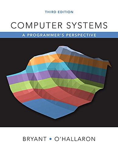 Computer Systems: A Programmer's Perspective (3rd Edition)epub,mobi,azw3格式电子书下载，作者：Randal E ...